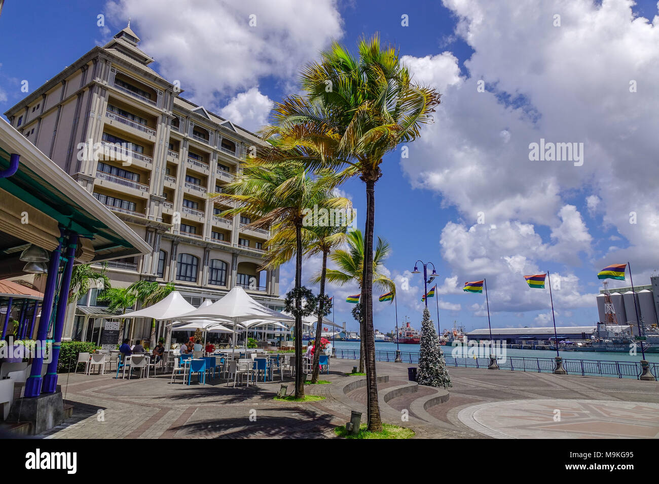 Mauritius port louis downtown city hi-res stock photography and images ...