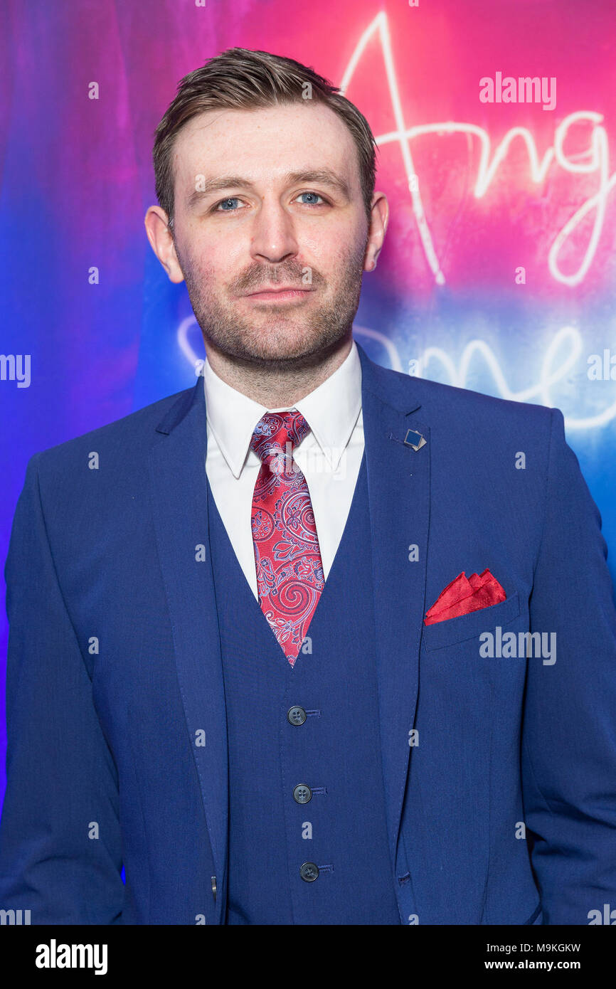 New York, United States. 25th Mar, 2018. James McArdle attends revival ...