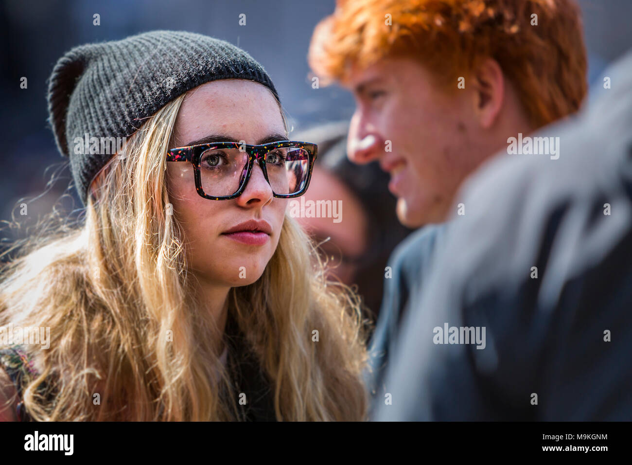March for our lives 2018 delaney tarr hi-res stock photography and ...