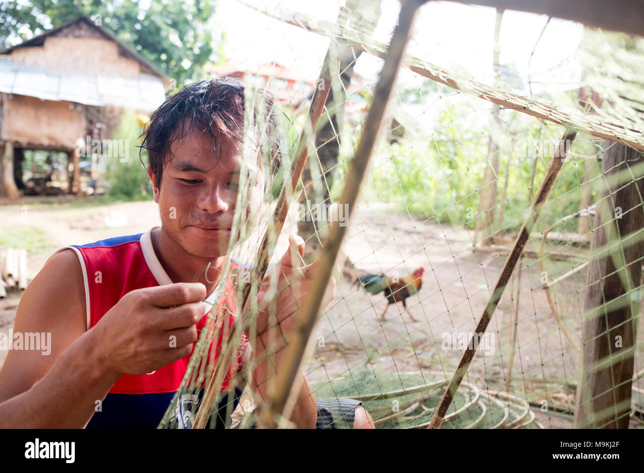 Traditional fishing baskets hi-res stock photography and images - Alamy