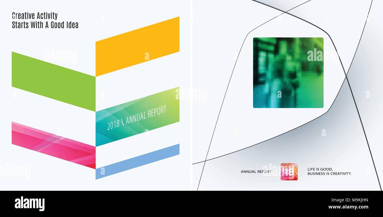 Set of abstract vector design for graphic template. Creative modern ...