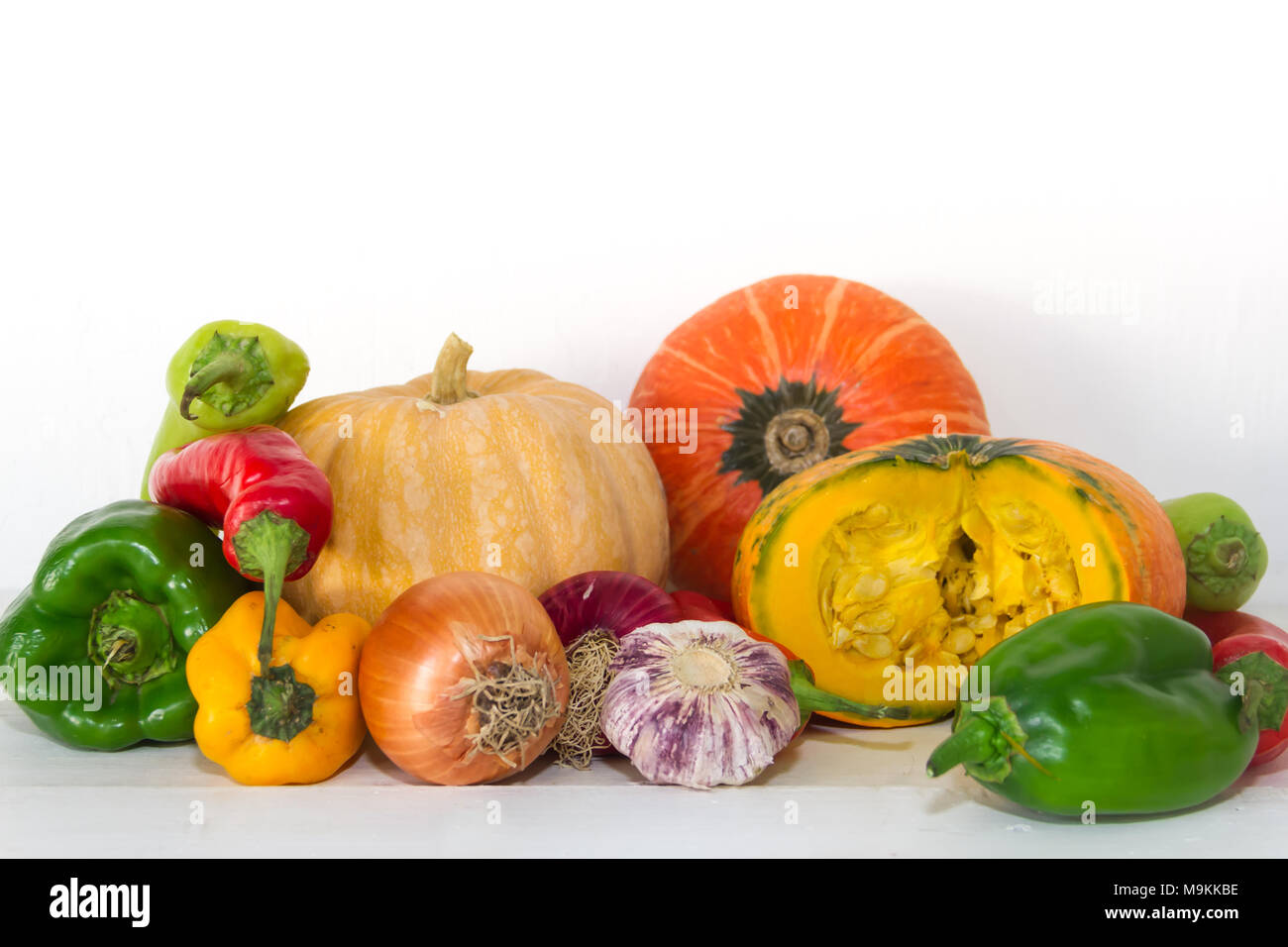 squash and assorted vegetables Stock Photo - Alamy