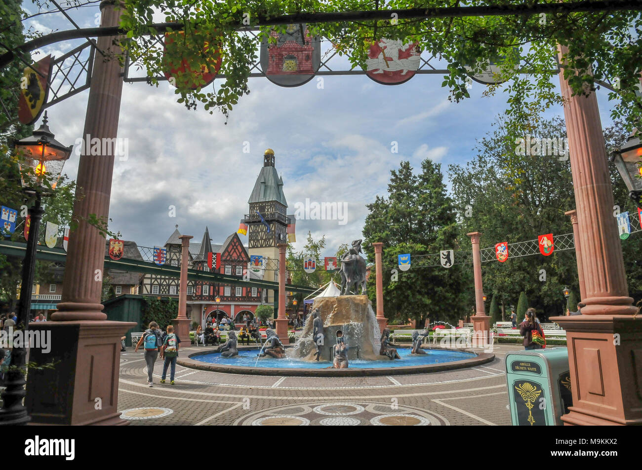 Europa-Park is the largest theme park in Germany. is located at Rust ...