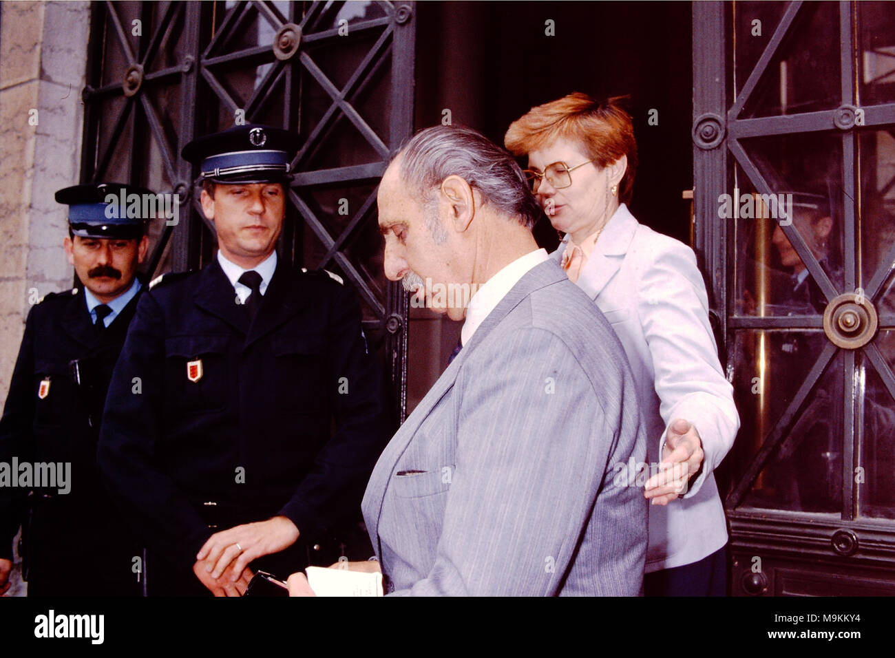 Nazi executioner Klaus Barbie trial, Lyon, france Stock Photo - Alamy