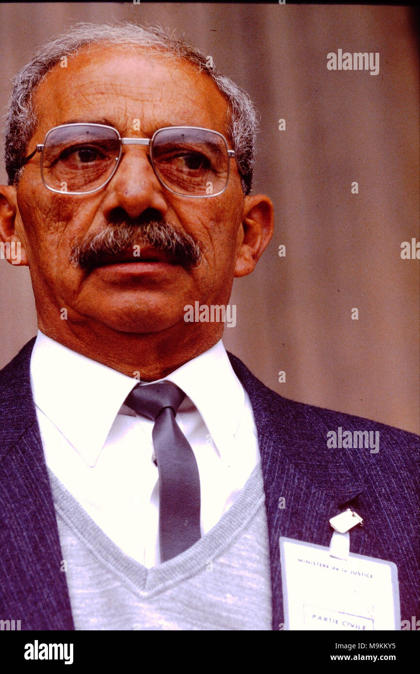 Nazi executioner Klaus Barbie trial, Lyon, france Stock Photo - Alamy