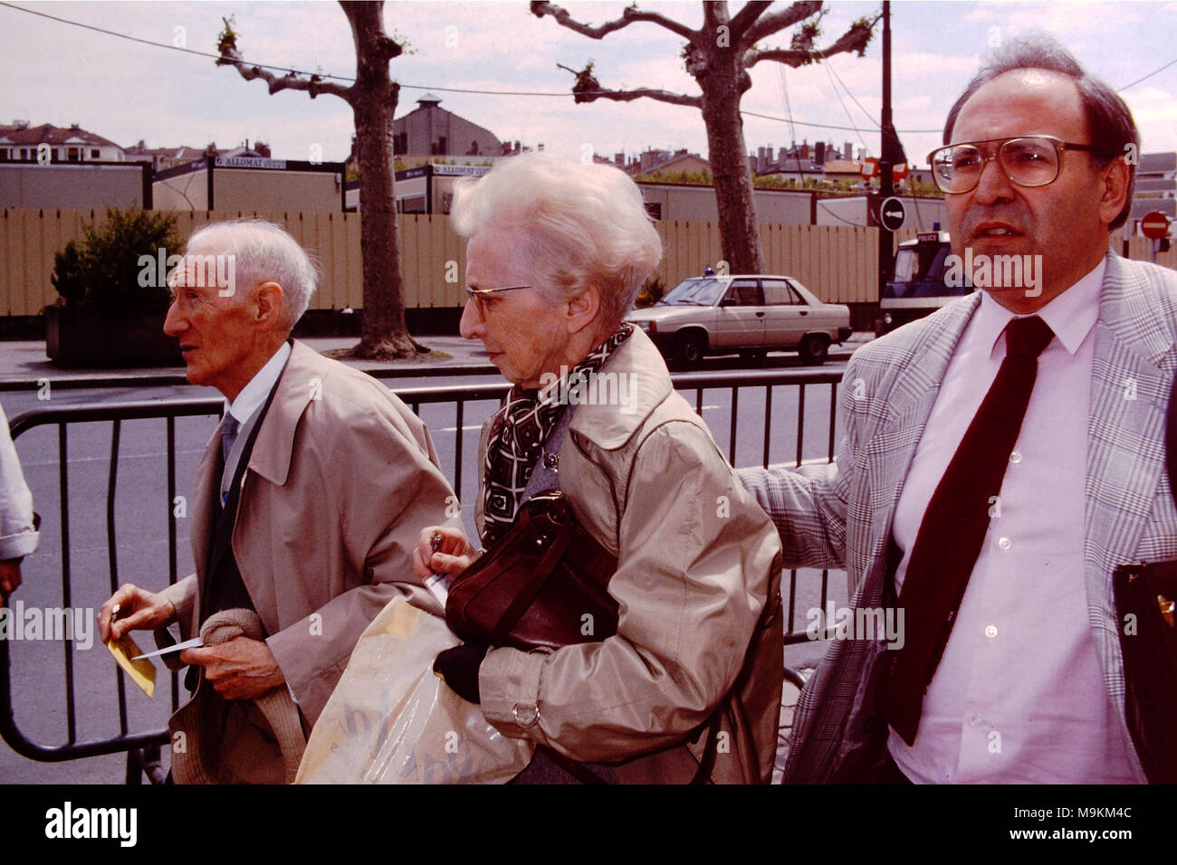 Nazi executioner Klaus Barbie trial, Lyon, france Stock Photo - Alamy