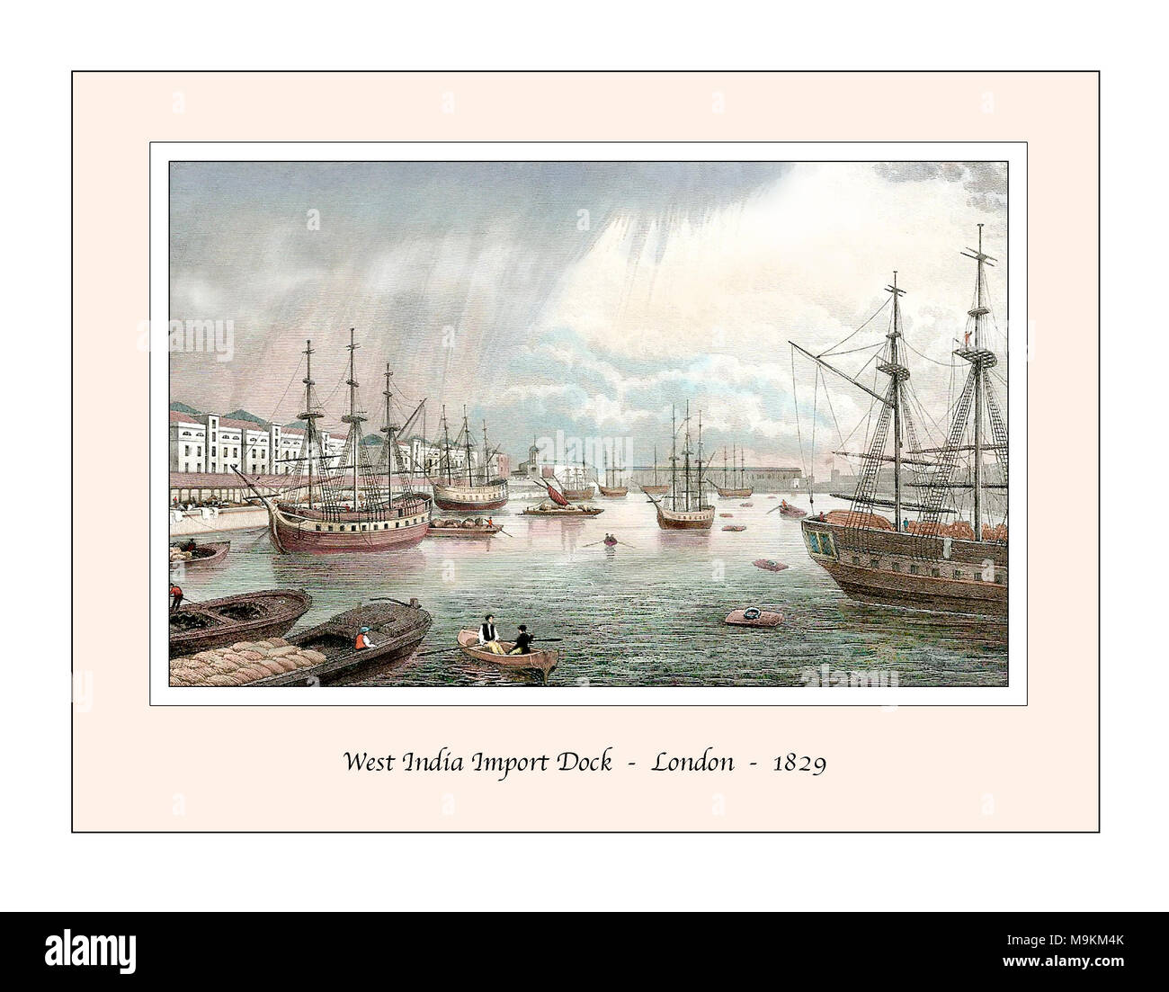 London docks 19th century hi-res stock photography and images - Alamy