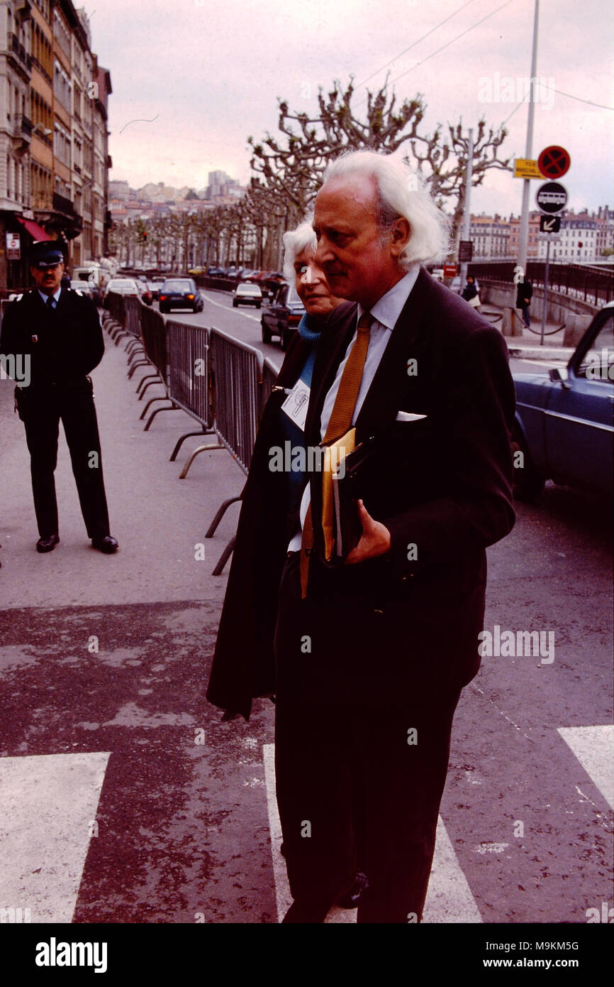 Nazi executioner Klaus Barbie trial, Lyon, france Stock Photo - Alamy