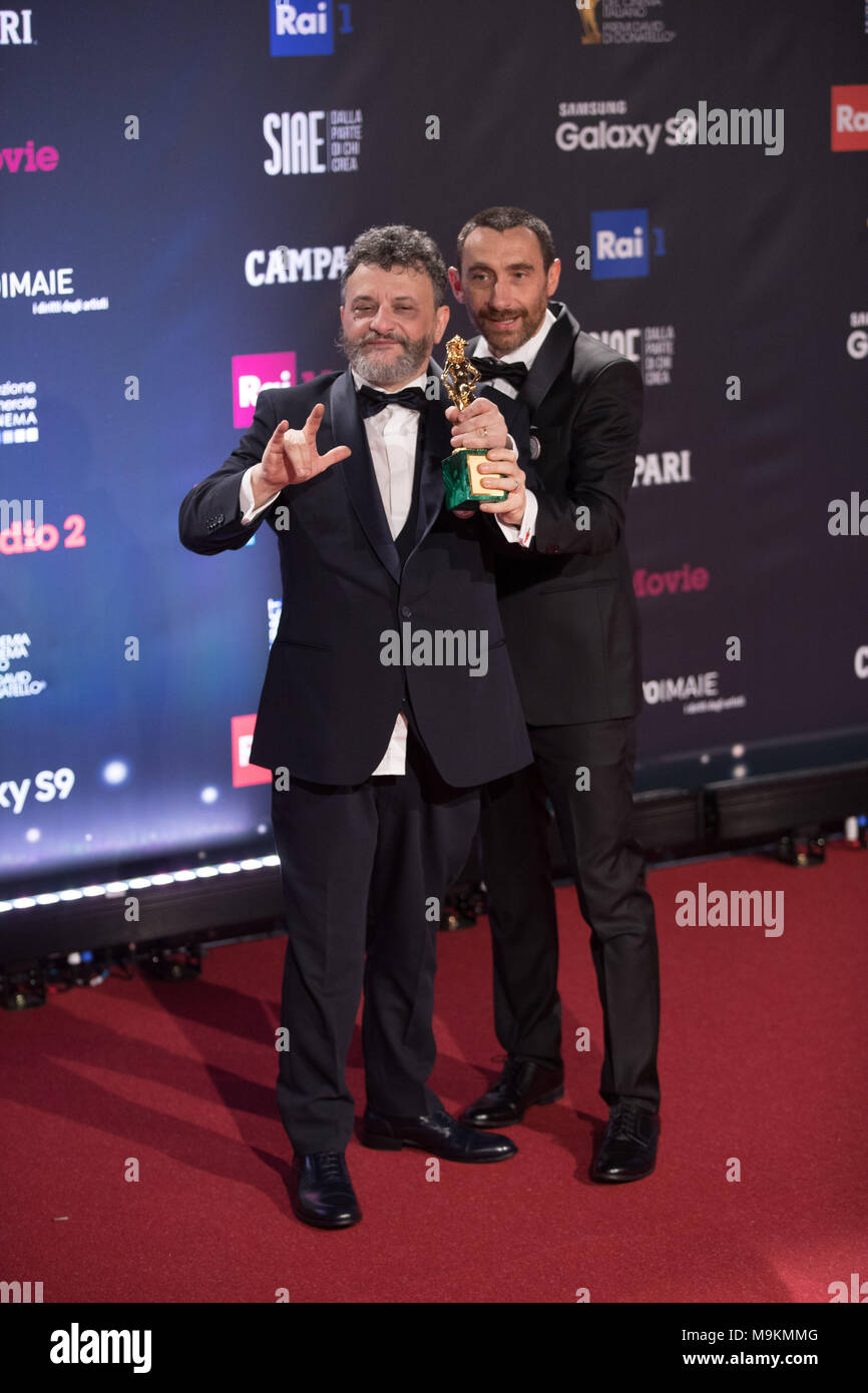 Winner David Di Donatello 2018 High Resolution Stock Photography and ...