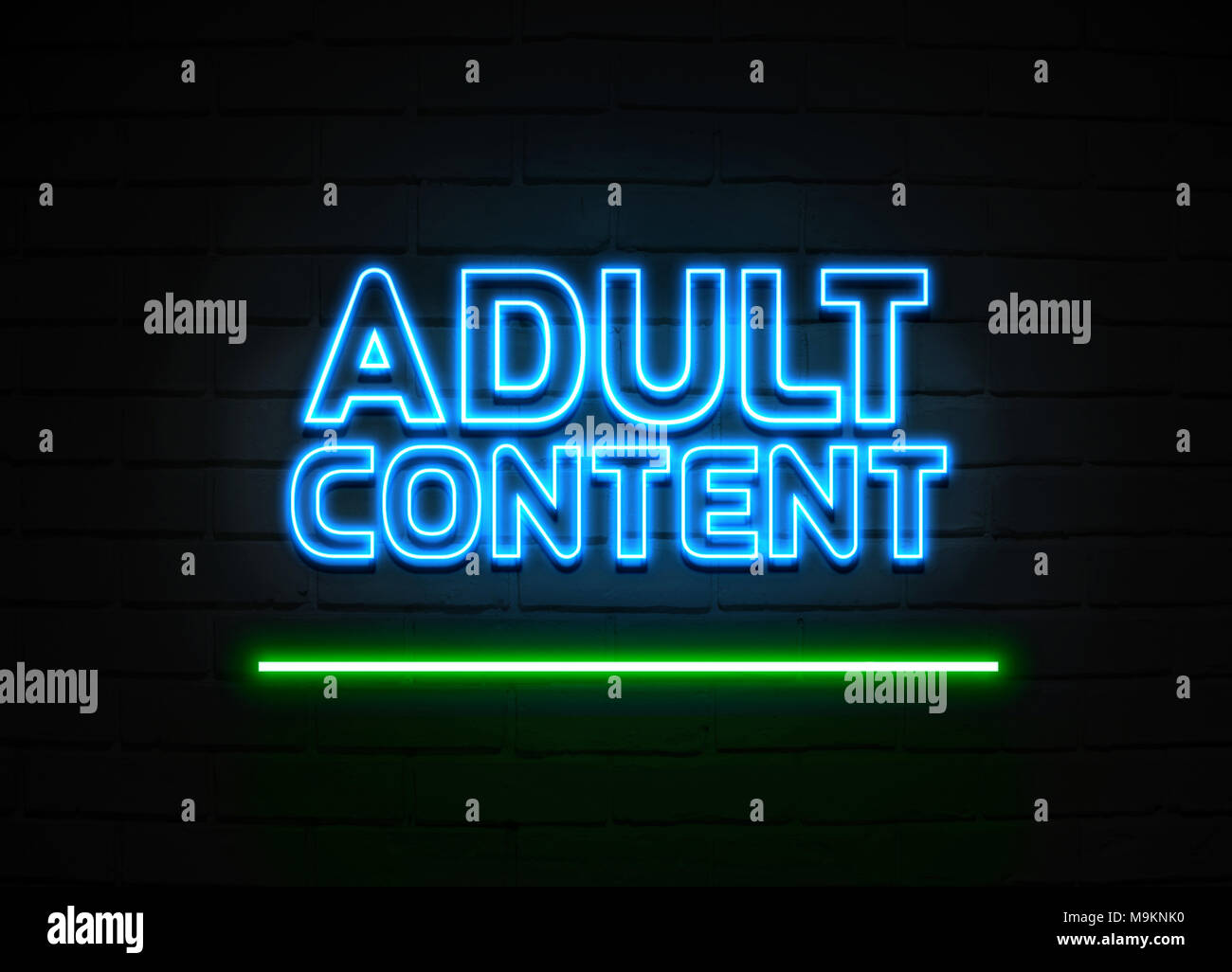Adult content sign hi-res stock photography and images - Alamy