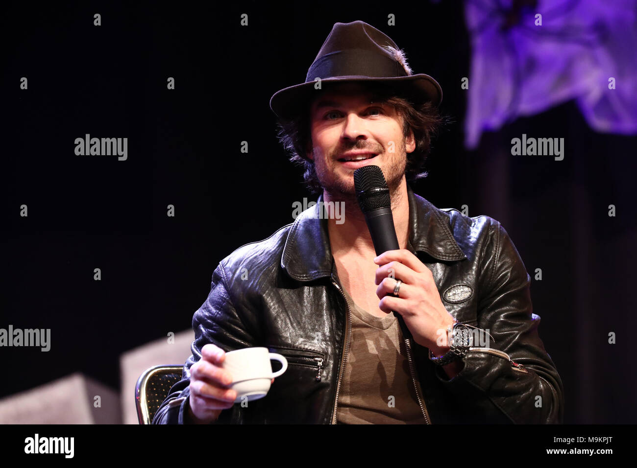 Bonn, Germany, 25.3.18, Ian Sommerhalder attend Magic Con 2018, Credit ...