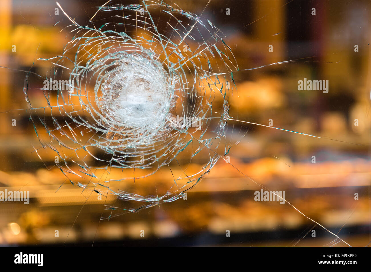 Destroyed shop window hi-res stock photography and images - Alamy