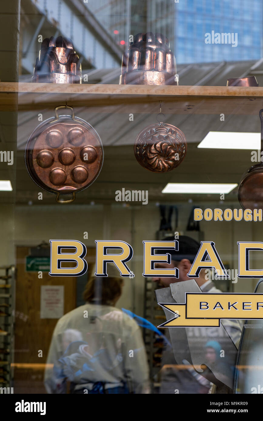 artisan bakery, borough market, london, england, uk Stock Photo - Alamy