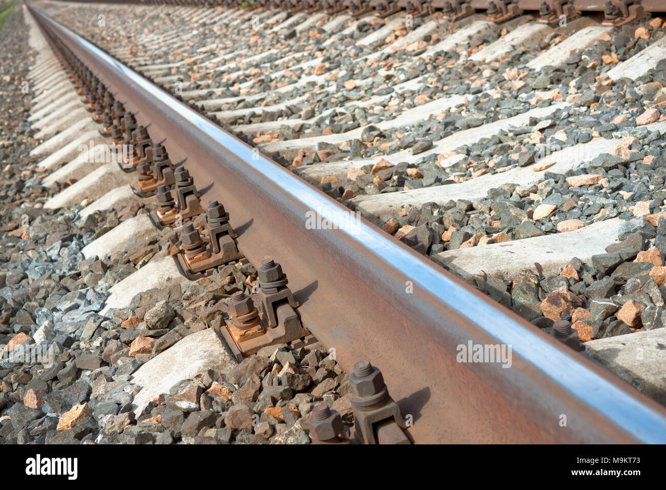 Rusty bolts on railway hi-res stock photography and images - Alamy