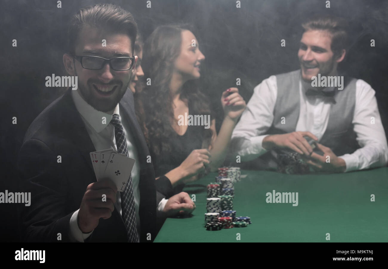 Poker table empty hi-res stock photography and images - Alamy