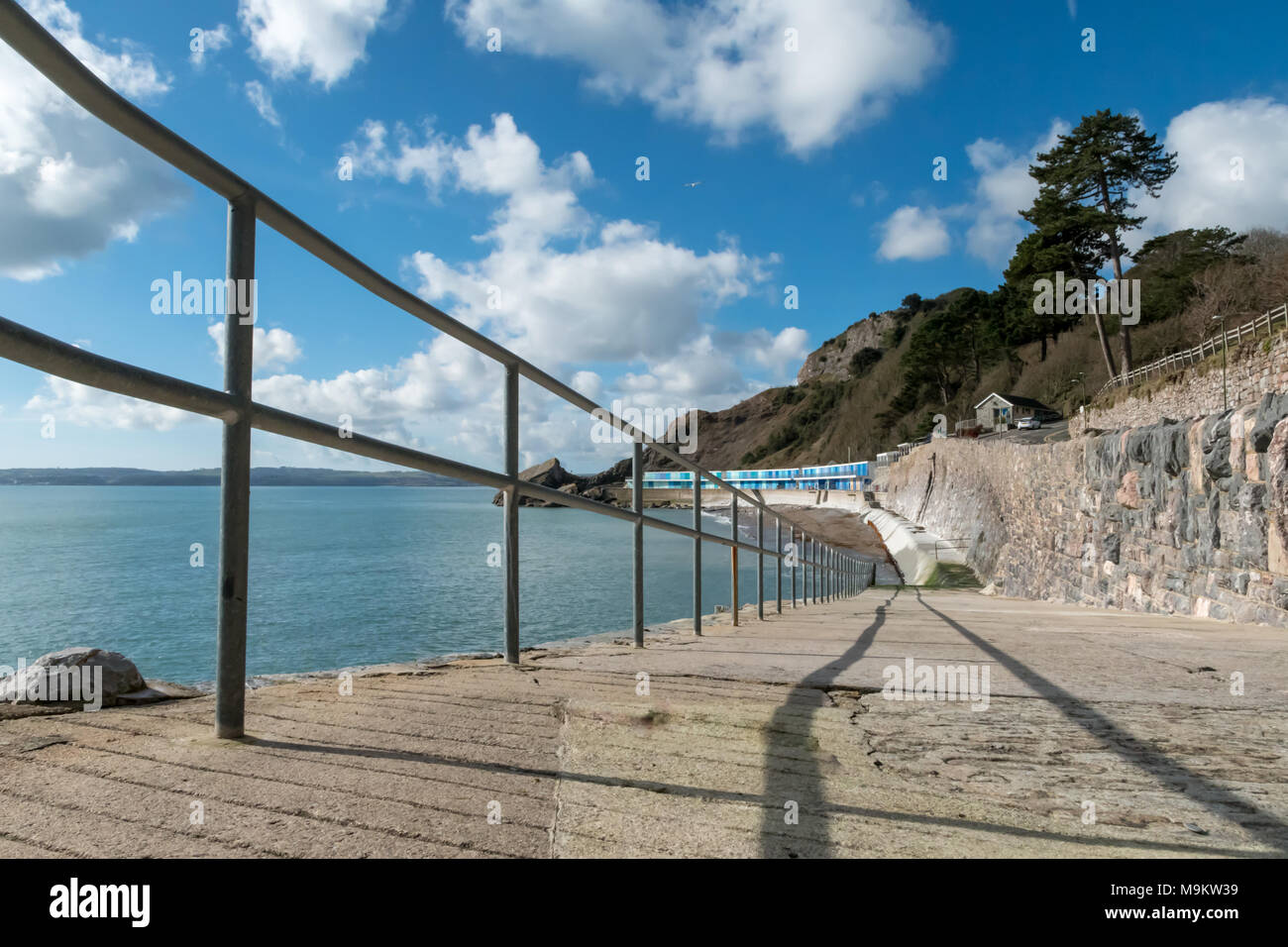 Meadfoot beach in Torquay, Devon Stock Photo - Alamy