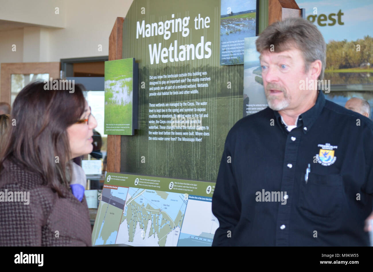 Acting Asst. Secretary Rachel Jacobson with Big Muddy National Fish and ...