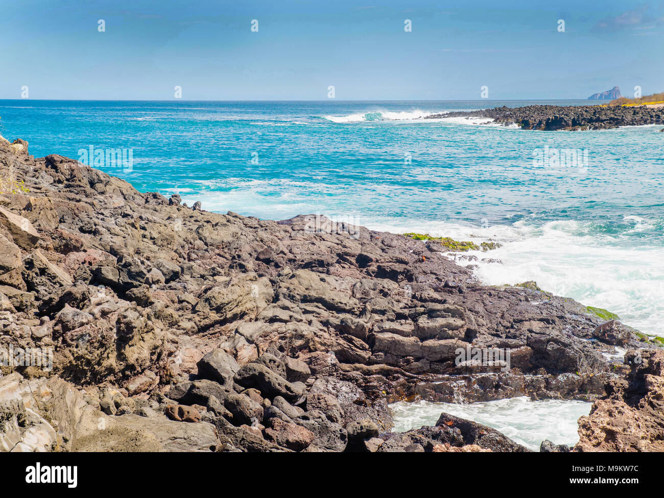 Galapagos Islands. Landscape of the Galapagos Islands. Cliffs ...