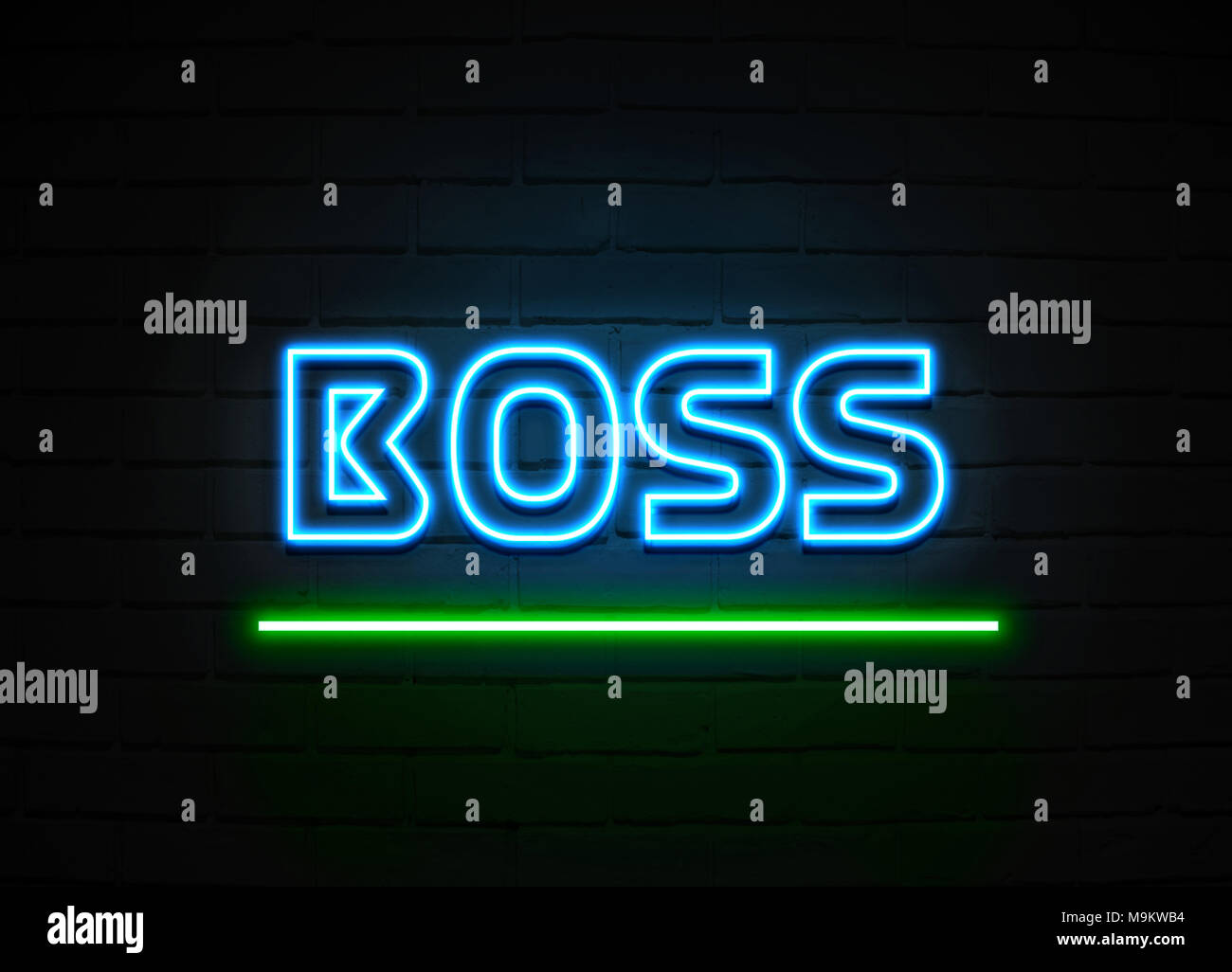 The boss sign hi-res stock photography and images - Alamy