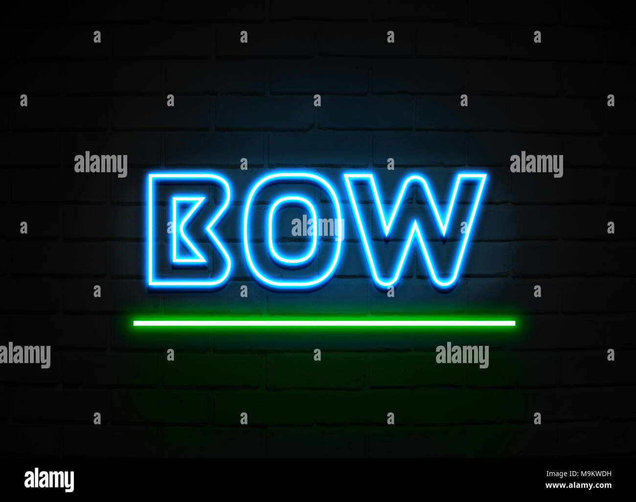 Bow neon hi-res stock photography and images - Alamy