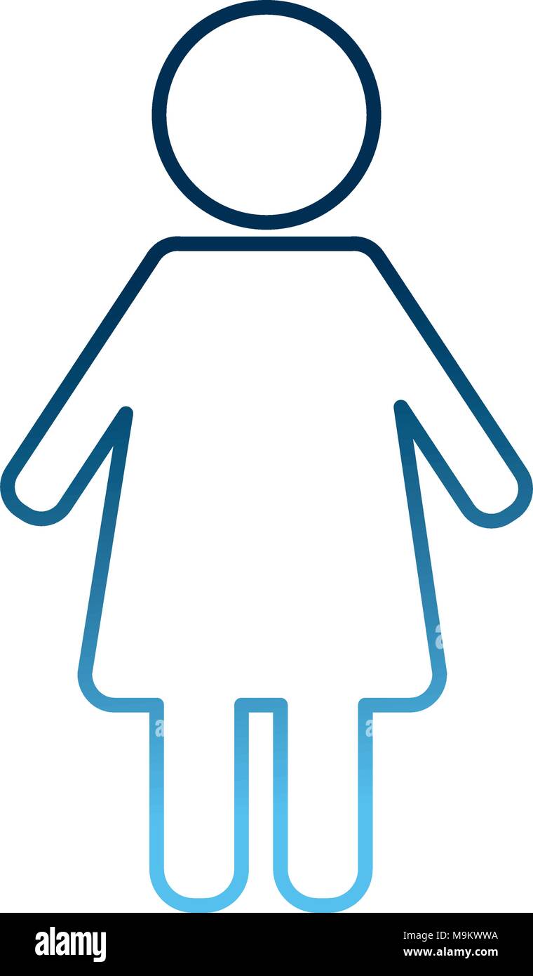 pictogram female woman person icon Stock Vector Image & Art - Alamy
