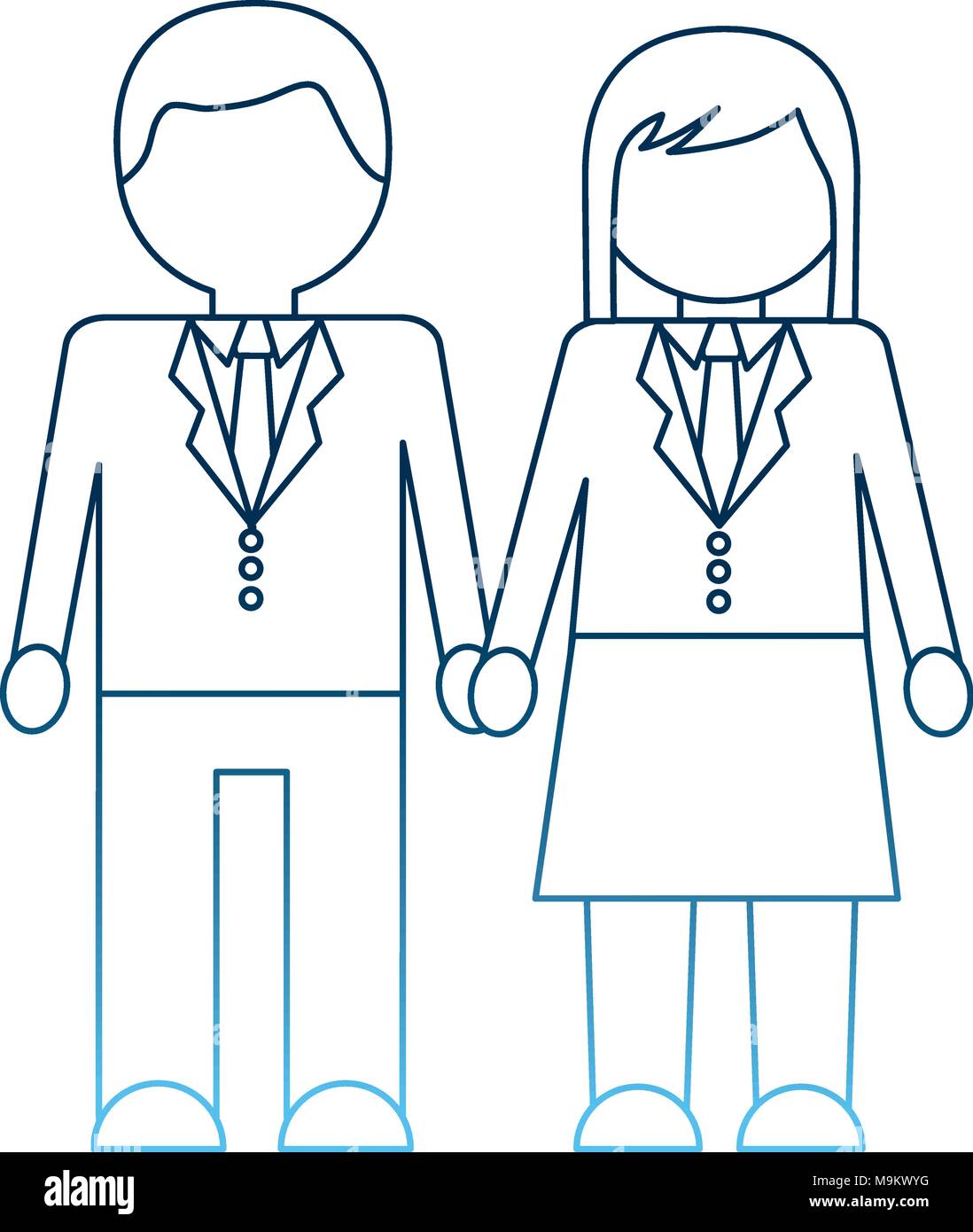 Hands young businessman holding Stock Vector Images - Alamy