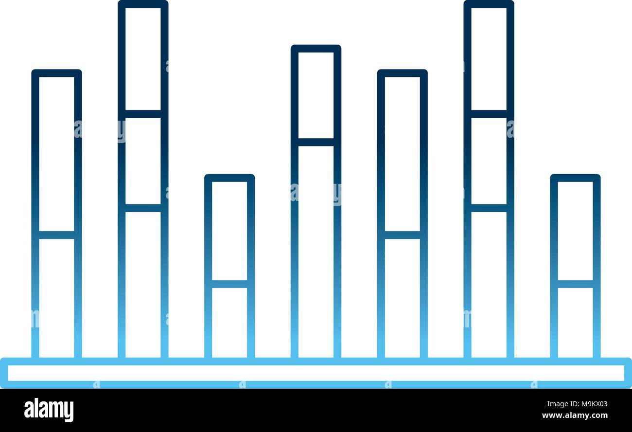 statistic data information bar graph Stock Vector Image & Art - Alamy
