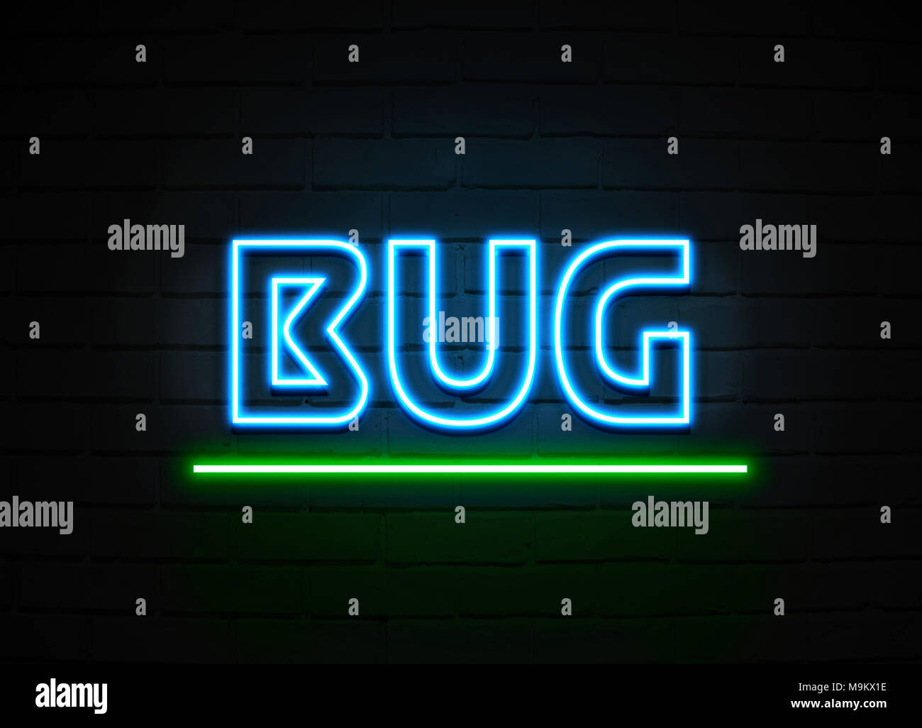 Bug light sign hi-res stock photography and images - Alamy
