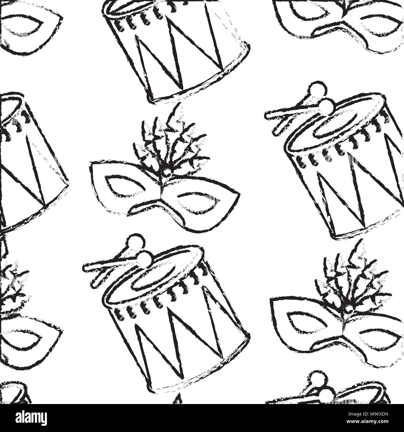 carnival funfair festive pattern Stock Vector Image & Art - Alamy