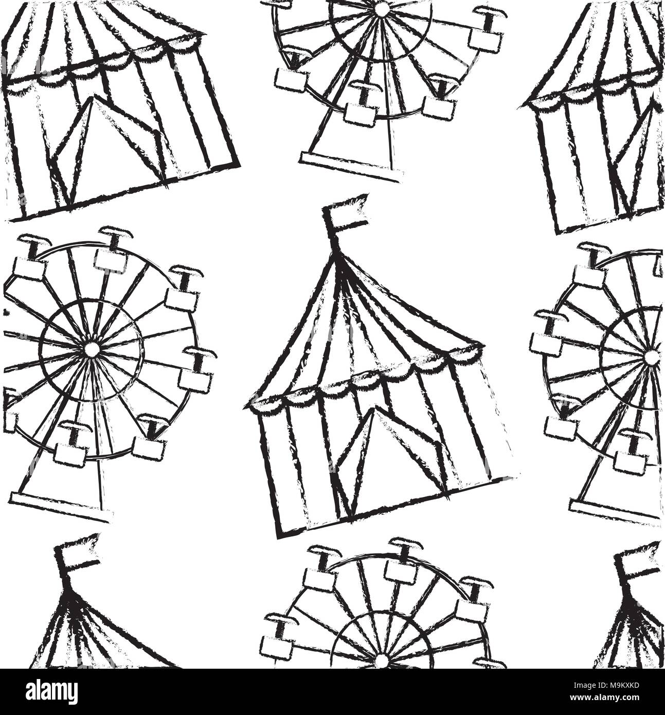 Carnaval tent Stock Vector Images - Alamy