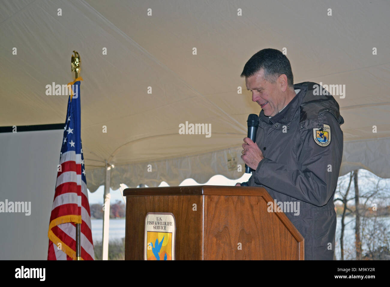 USFWS at work protecting the environment Stock Photo - Alamy
