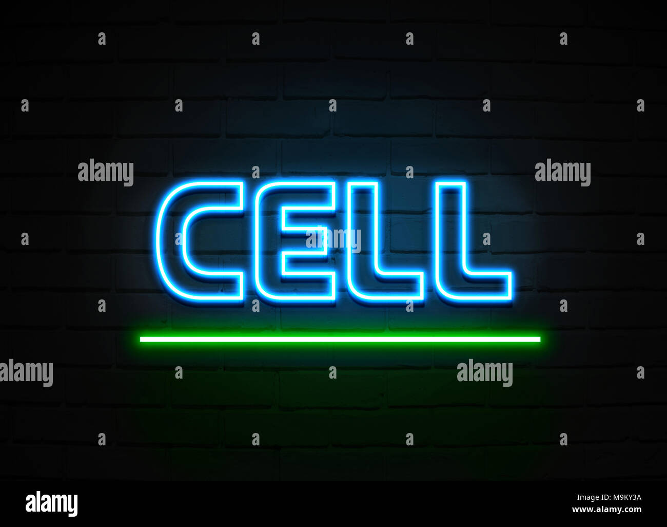 Glowing cell hi-res stock photography and images - Alamy