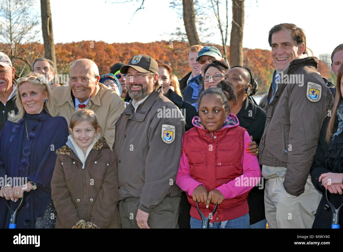 USFWS at work protecting the environment Stock Photo - Alamy