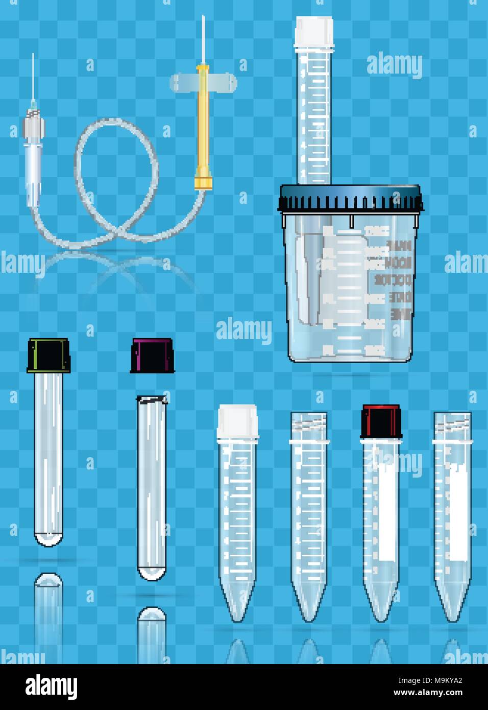Vacuum tubes medical Stock Vector Images - Alamy