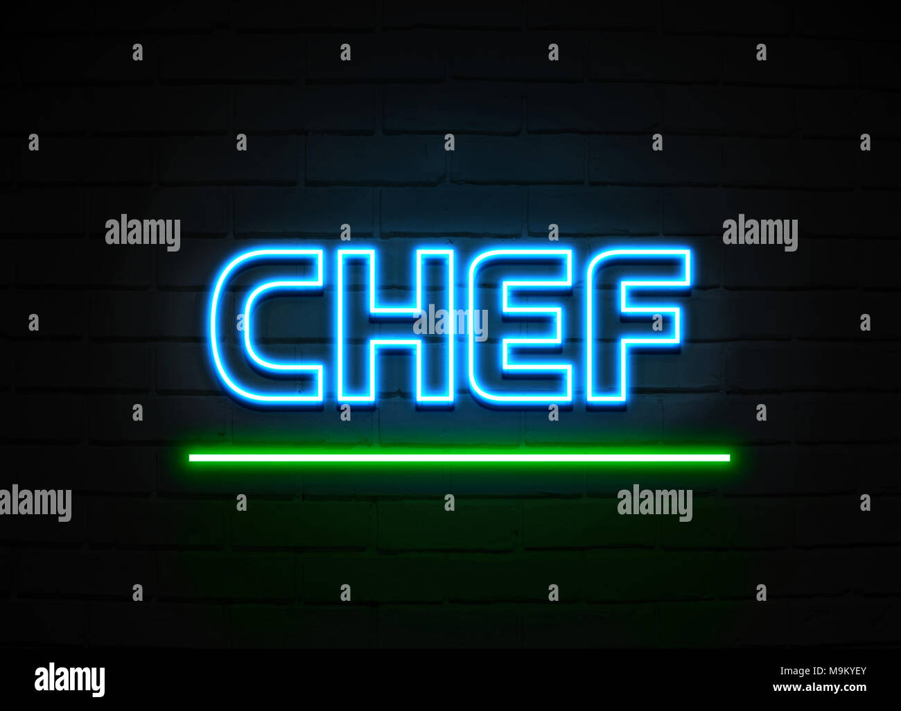 Chef sign on wall hi-res stock photography and images - Alamy