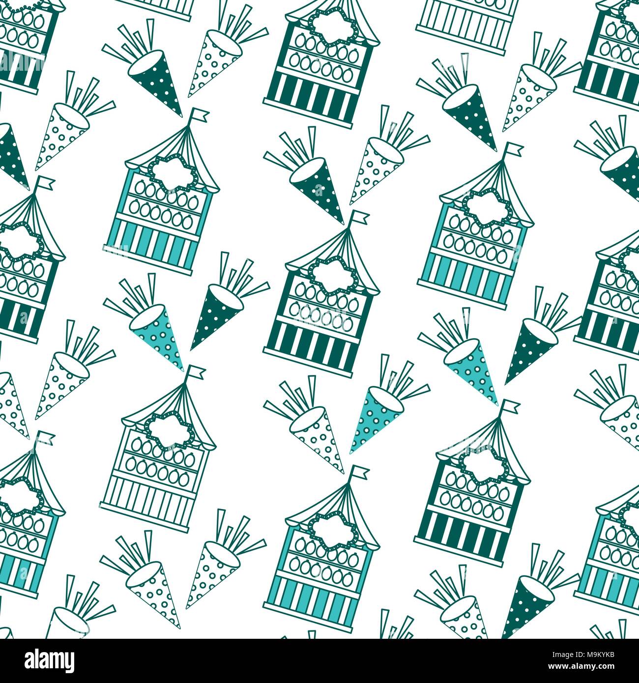 Shooting game funfair fair Stock Vector Images - Alamy