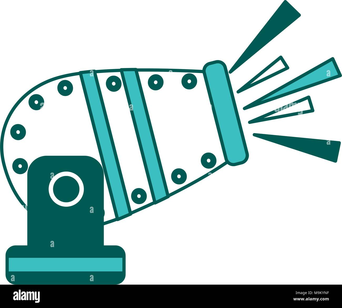 circus carnival fun fair cannon image Stock Vector Image & Art - Alamy