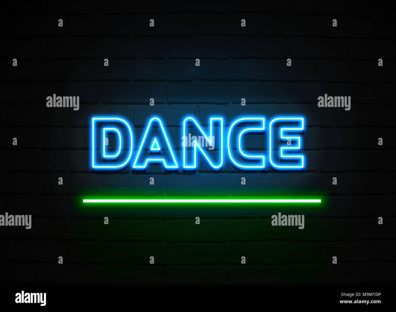 Neon lights dance hi-res stock photography and images - Alamy