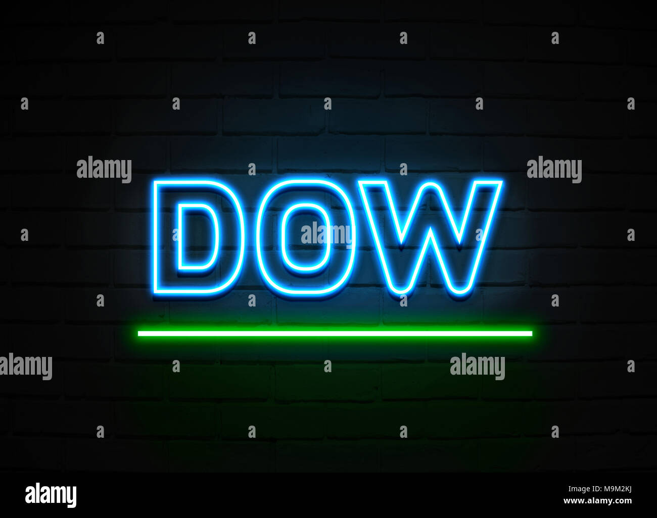 Dow signage hi-res stock photography and images - Alamy