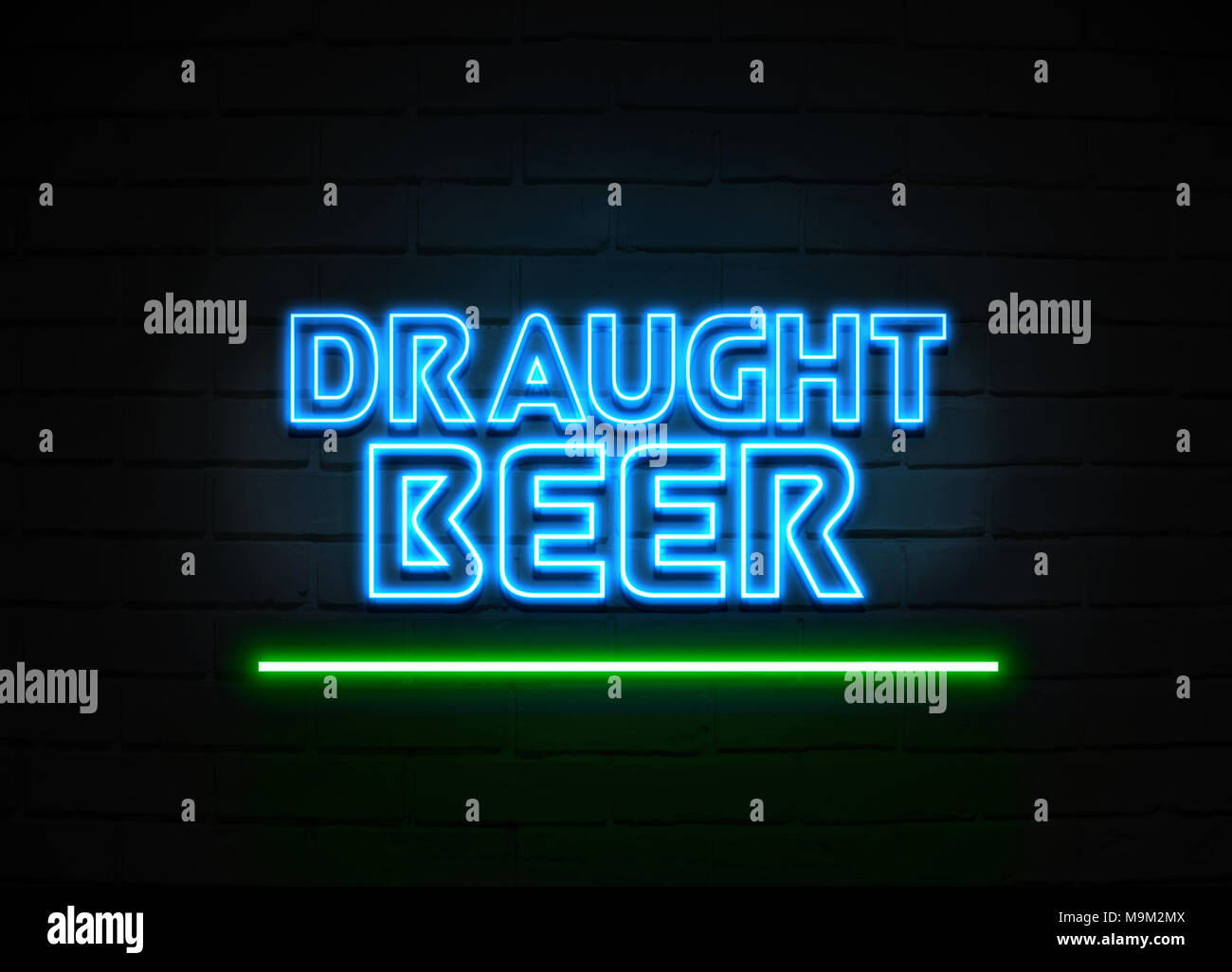 Draught beer sign hi-res stock photography and images - Alamy