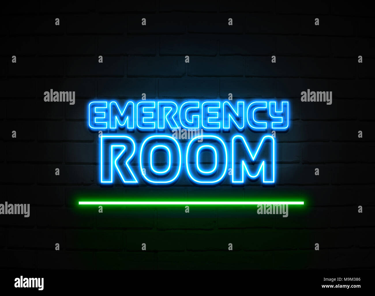 Emergency room neon sign hi-res stock photography and images - Alamy