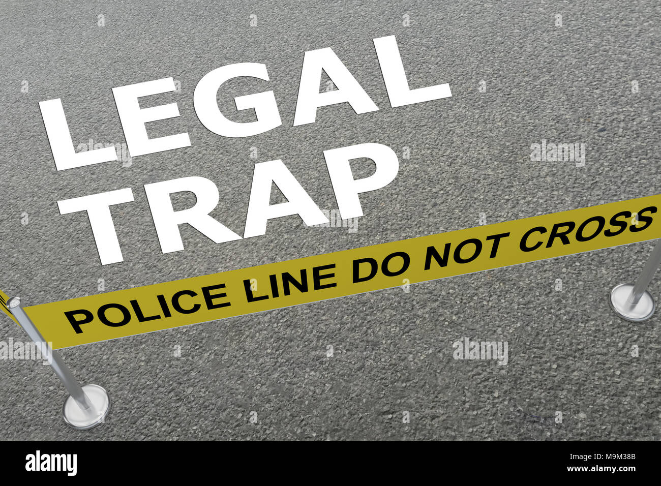 Legal trap hi-res stock photography and images - Alamy