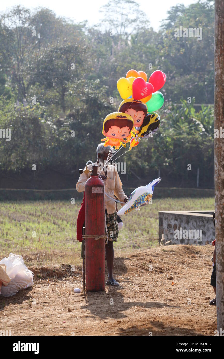 Balloon seller colourful hi-res stock photography and images - Alamy