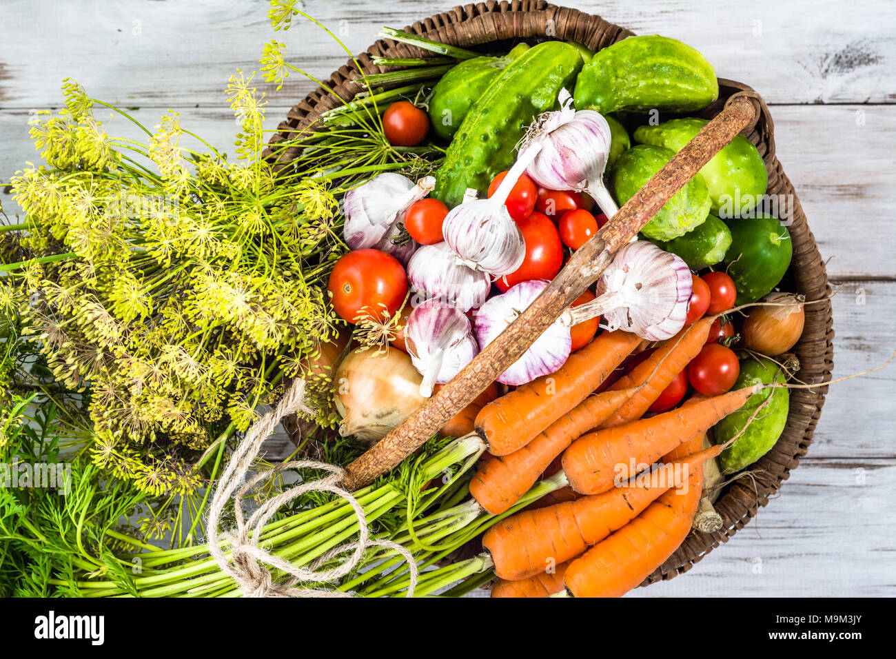 Organic vegetables background, colorful assorted produce, healthy ...