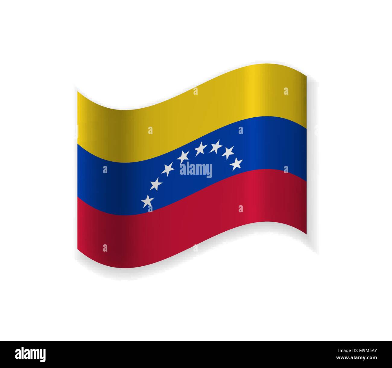 Flag of venezuela Stock Vector Images - Alamy