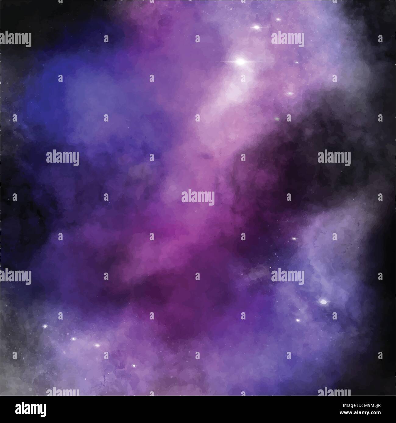 Deep space background for you design. Violet background Stock Vector ...