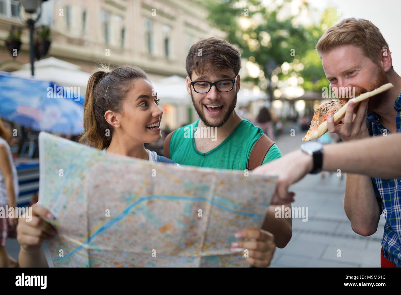 People map street hi-res stock photography and images - Alamy