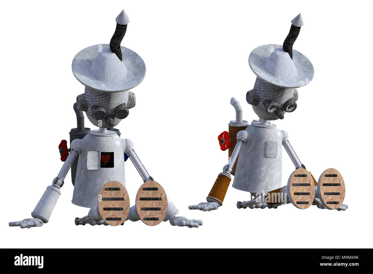 The tin man Cut Out Stock Images & Pictures - Alamy