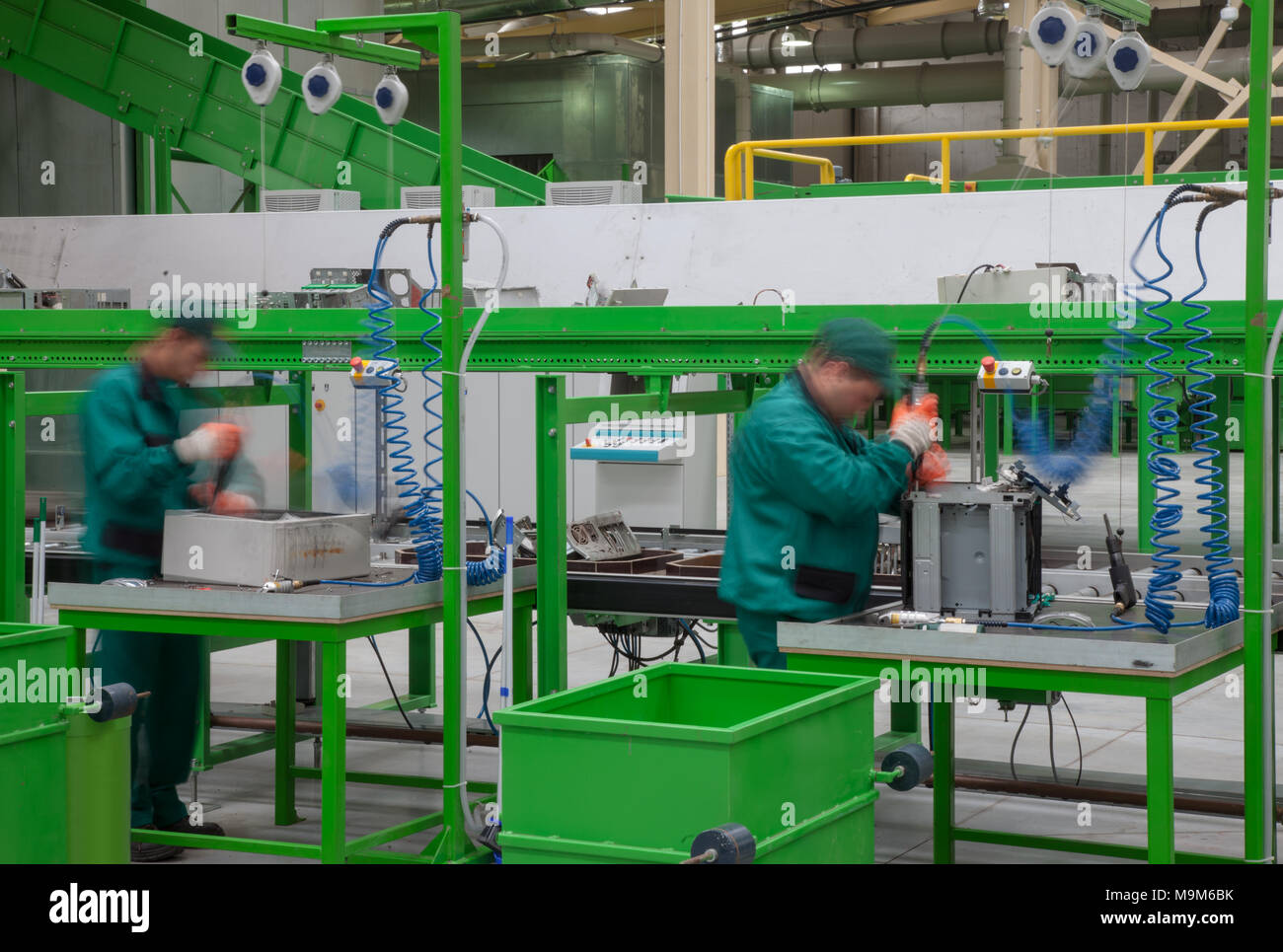 Recycling Plant Computers Stock Photo - Alamy