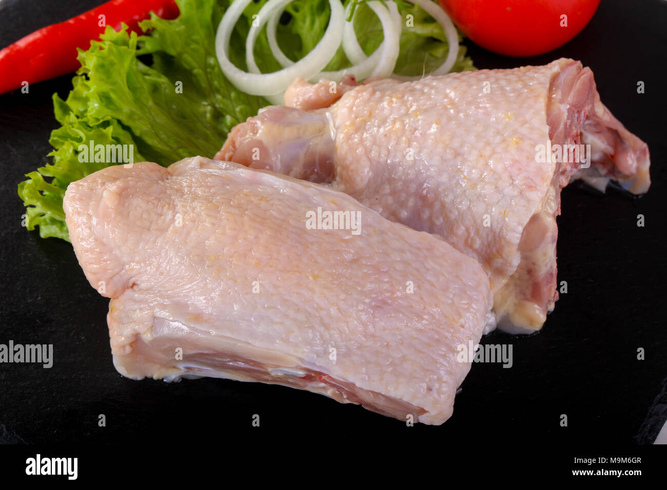 Raw chicken parts for soup cooking Stock Photo - Alamy